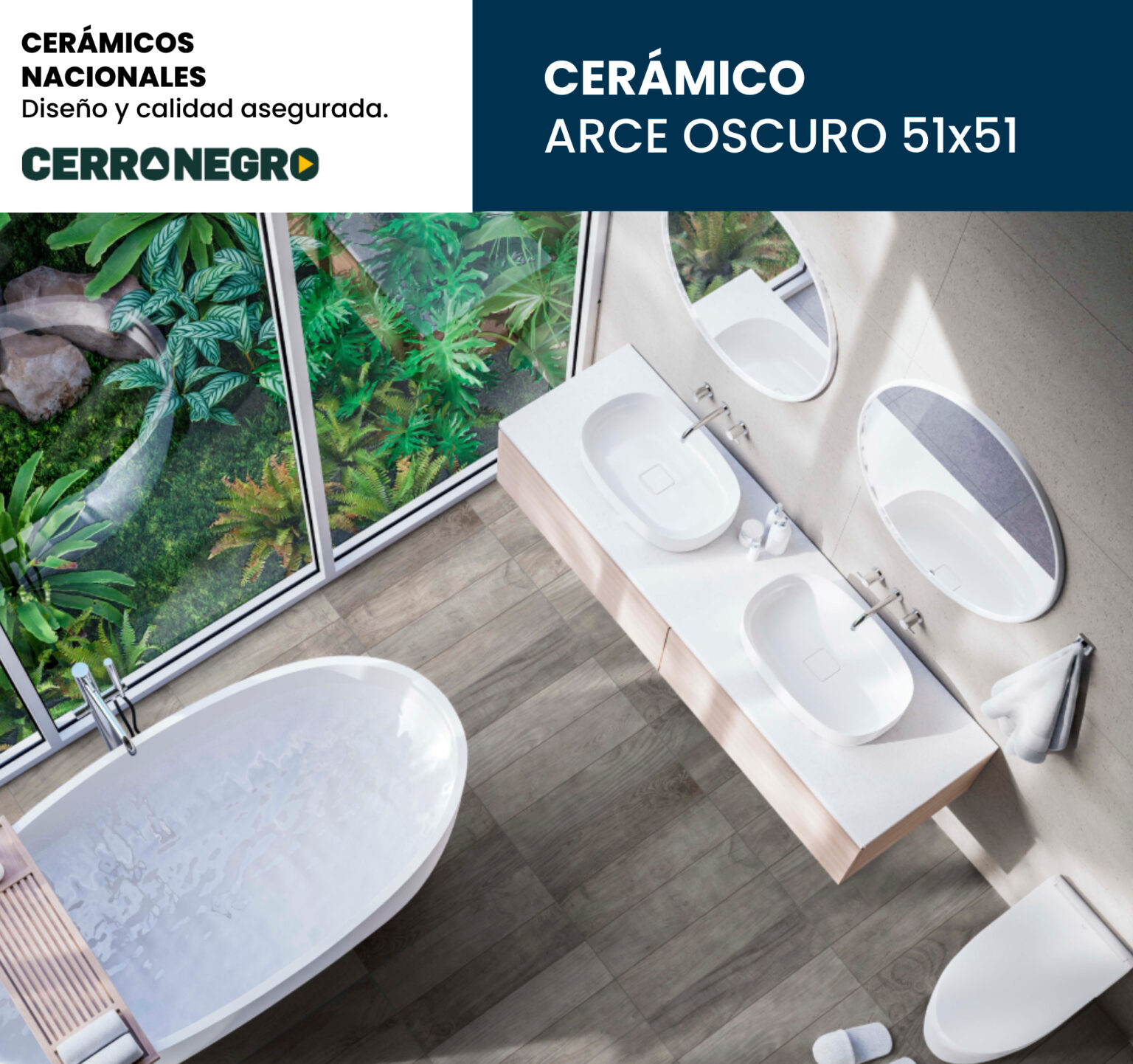 CERAMICA ARCE OSCURO 51X51 X CAJA - CERRO NEGRO - San Vicente ...